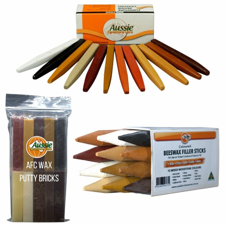 Wax Filler Stick Bundle 3 Types | Furniture Care Products