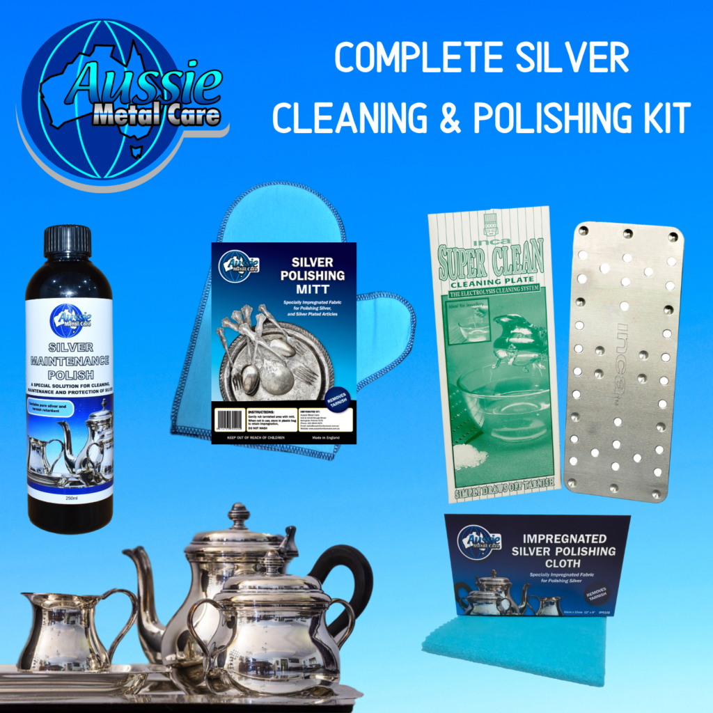 Complete Silver Polishing Kit To Clean & Polish Silver