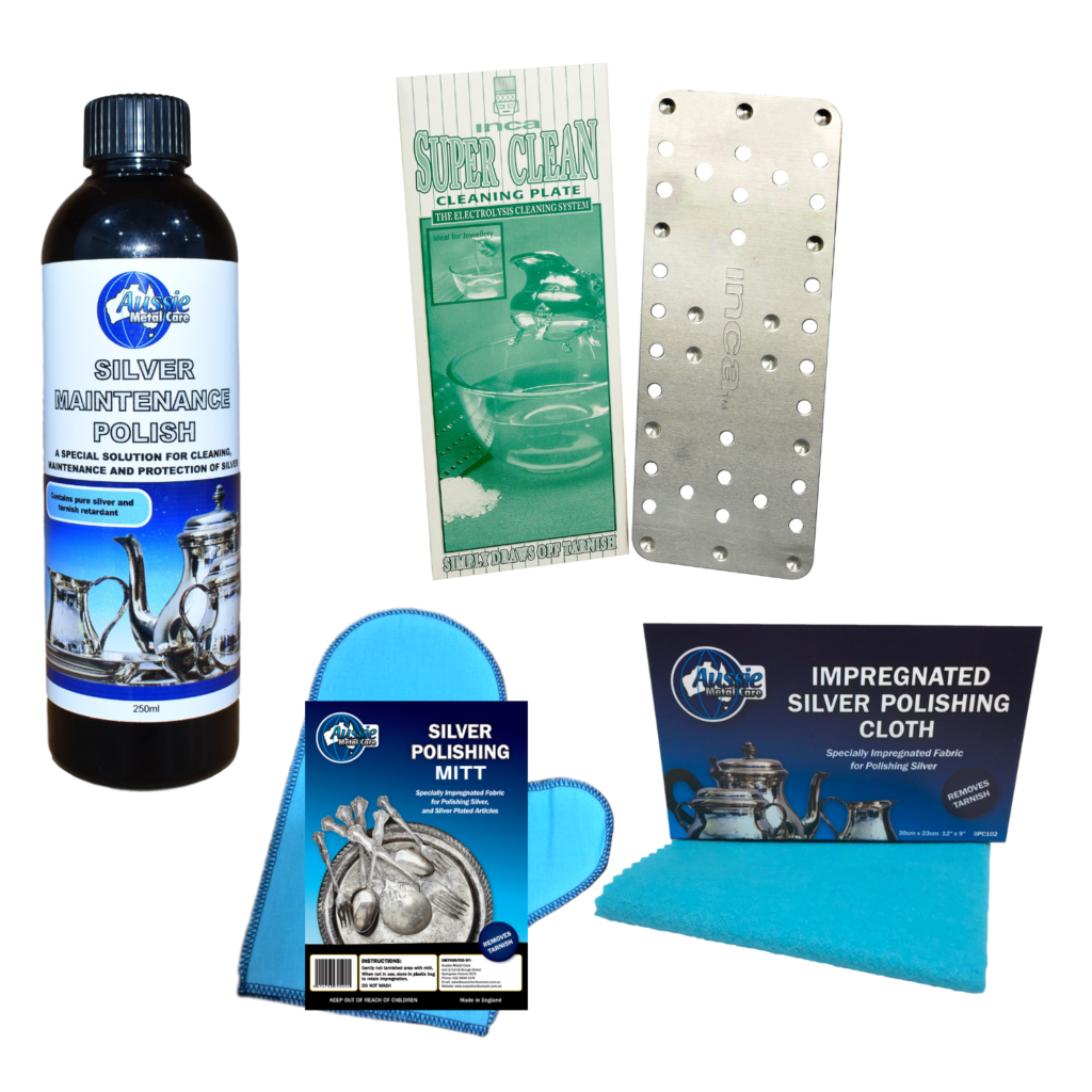Complete Silver Polishing Kit To Clean & Polish Silver