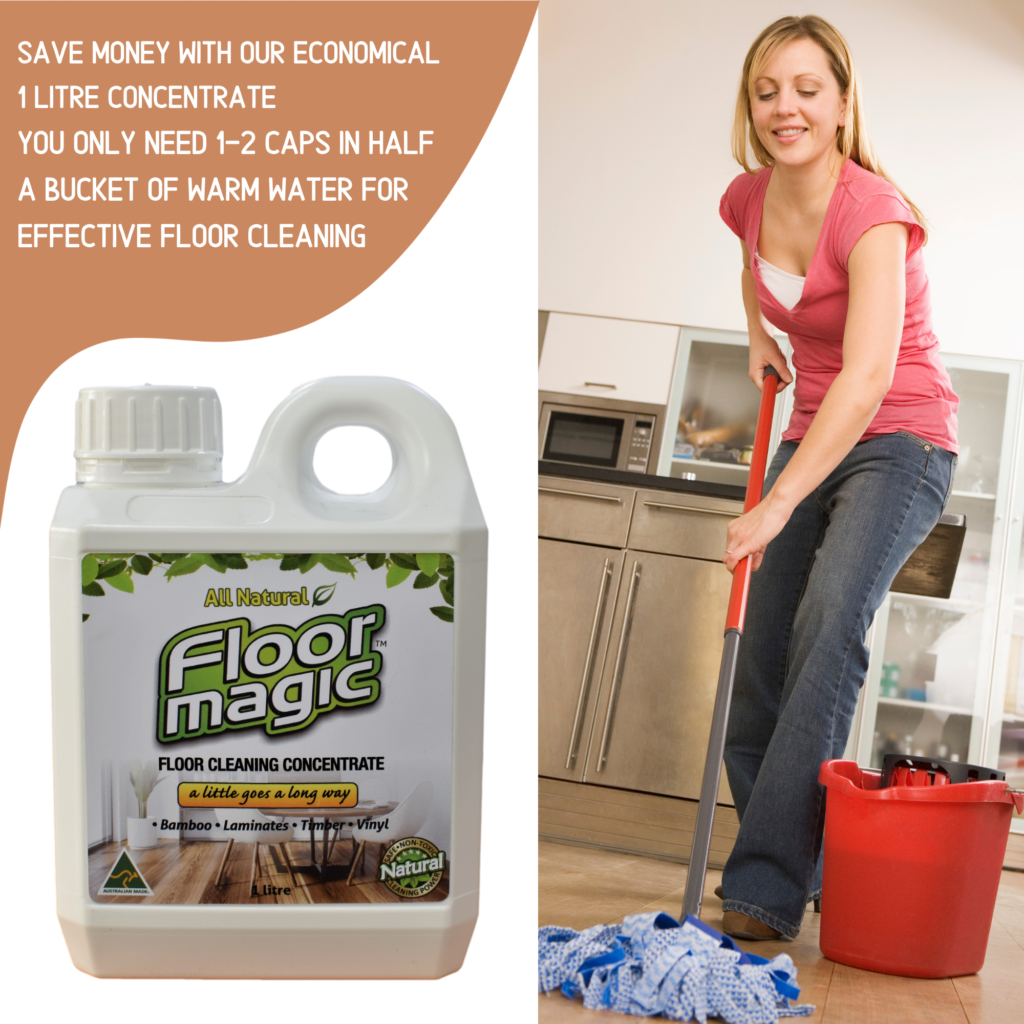 1 LITRE Floor Magic All Natural Floor Cleaning Concentrate
