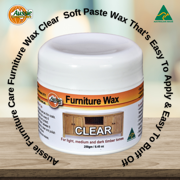 Furniture Wax Beeswax Paste Clear 250gr | Furniture Care Products