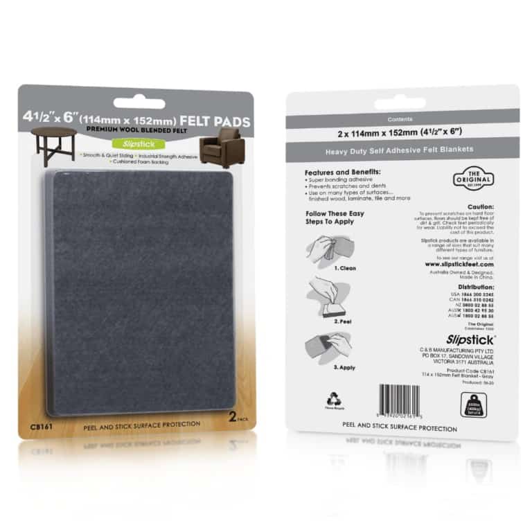 Felt Floor Protector Pads Cut Your Own Shapes & Sizes | Furniture Care ...