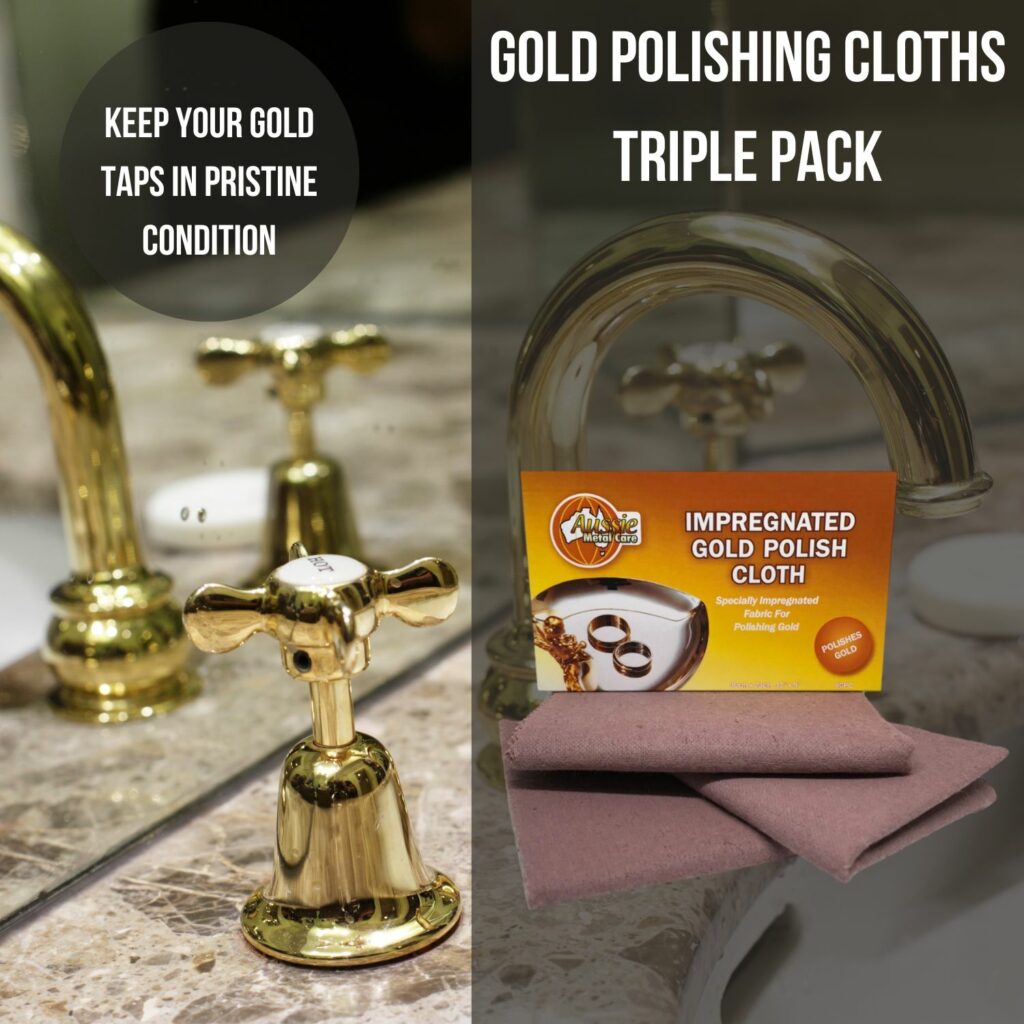 AMC Gold Cleaning & Polishing Cloth Twin Pack