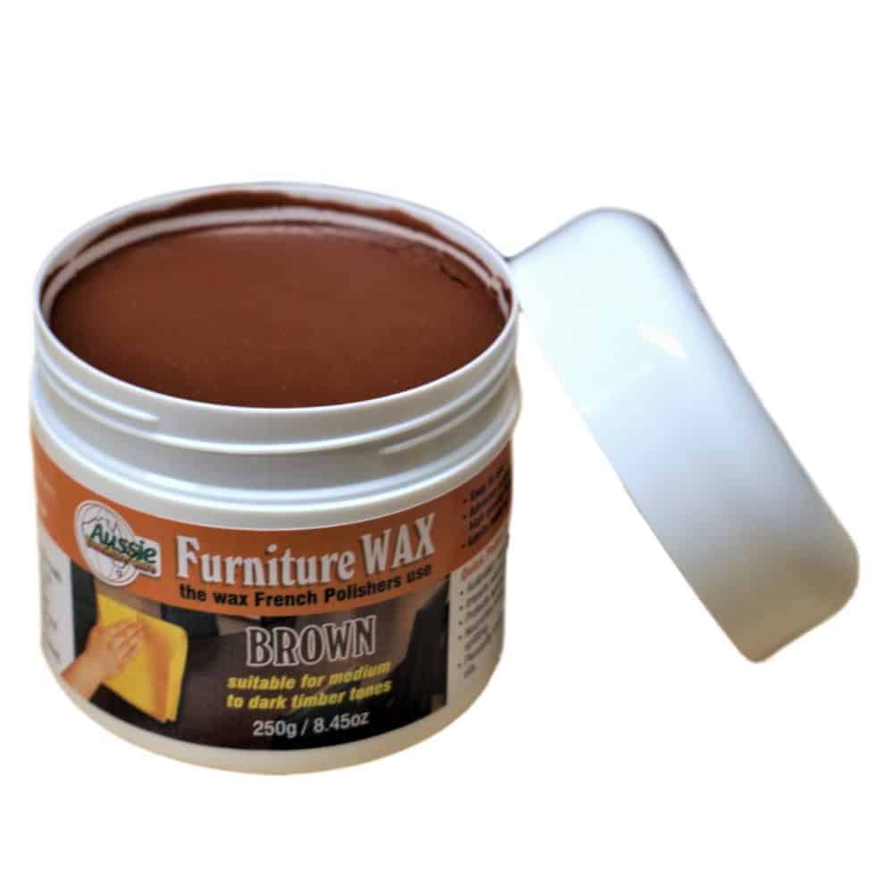 Furniture Wax Beeswax Paste Brown 250gr | Furniture Care Products