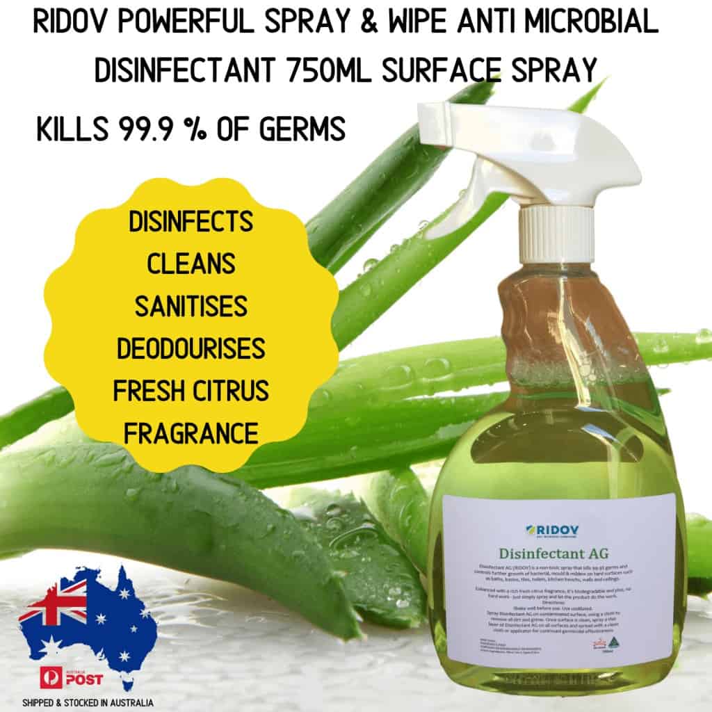 Powerful Sanitiser Anti-Microbial Disinfectant Cleanser Surface Spray ...