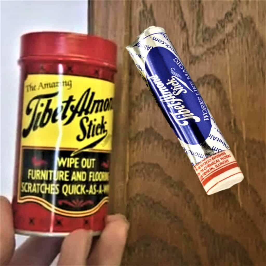 Tibet Almond Stick Twin Pack with Cloths-Colourless Surface Scratch Remover